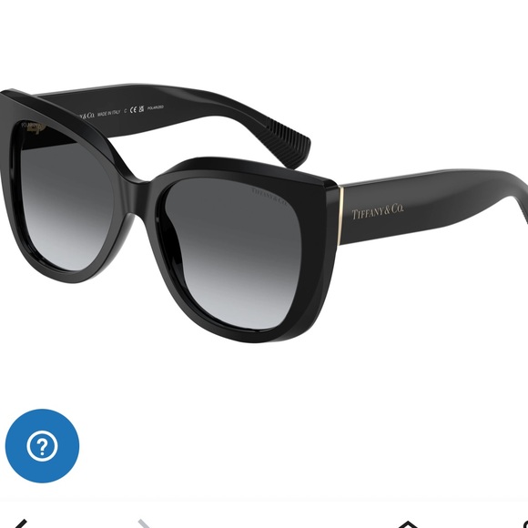 Tiffany & Co. | Accessories | Tiffany Co Elegant Black Sunglasses ...